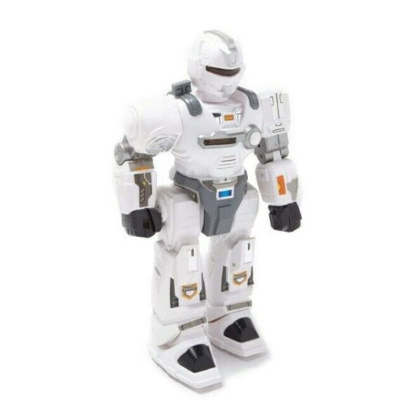 Polyfect | Toys | Robot Leader Lights And Sounds 5inch Figure White ...